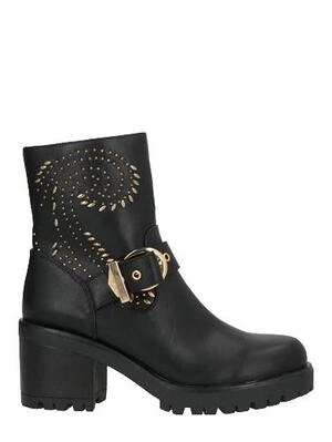 Versace Ankle Boots Size Synthetic Material - Black