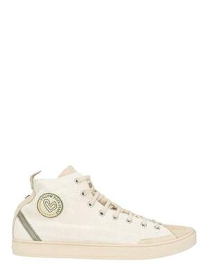 SATORISAN Sneakers Size Leather, Textile Fibers - Beige