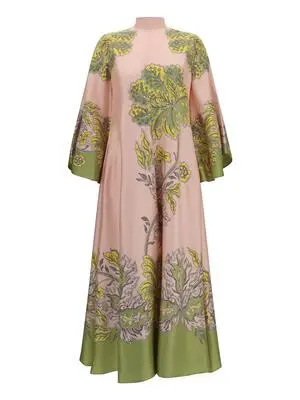 La DoubleJ Magnifico Silk Dress - Multicolour