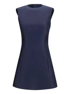 Balenciaga A-line Mini Dress - Blue