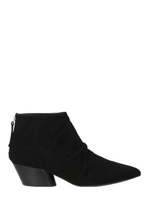 HALMANERA Ankle Boots Size Leather - Black
