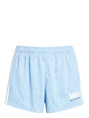 Nike Martine Rose Sport Shorts & Bermuda Shorts In Sky Polyester - Blue