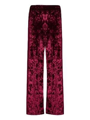 Momoni Pants Garnet Size Polyester, Elastane - Red