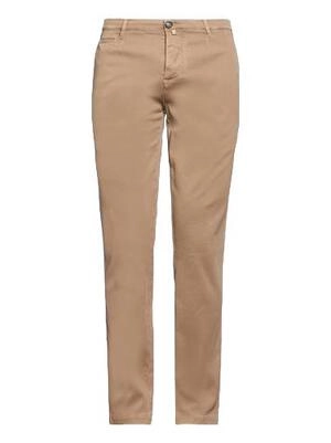 JACOB COHЁN Pants Taupe Size Cotton, Elastane - Grey