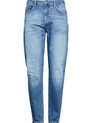 Armani Exchange Skinny Jeans In Cotton Elastane - Blue