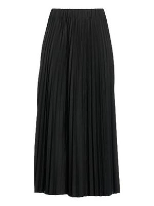 OLTRE Maxi Skirt Size Polyester, Viscose, Elastane - Black