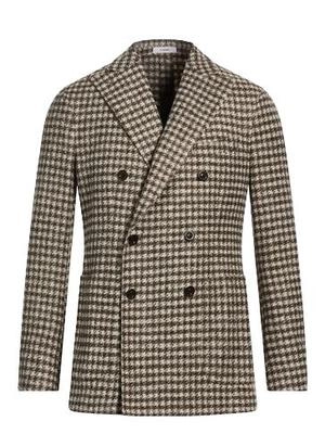 Boglioli Blazer Taupe Size Acrylic, Virgin Wool, Polyester - Grey