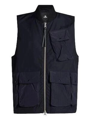 SPIEWAK Cotton Ripstop Vest - Navy