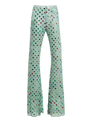 Oseree Exclusive Bubbles Flare Pants - Blue