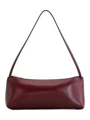 MANSUR GAVRIEL Gaia Baguette Shoulder Bag - Claret
