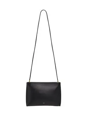 Vince Top Zip Pouch - Black