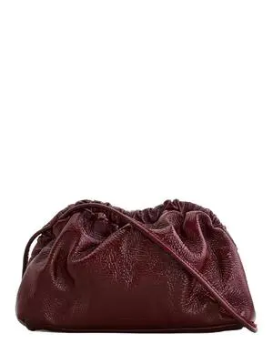 MANSUR GAVRIEL Mini Cloud Clutch Shoulder Bag - Claret