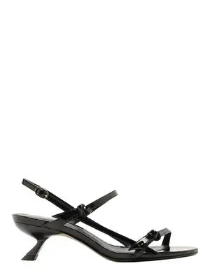 ALEXANDRE BIRMAN Slim Clarita Cage 50 Sandals - Black