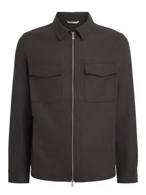 Marco Pescarolo Cashmere Zip-up Jacket - Brown