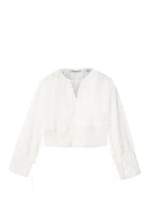 ALLSAINTS Organic Cotton Colette Top - White