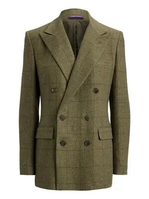 Ralph Lauren Tweed Ramona Blazer - Green