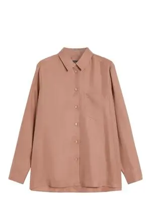 Max Mara Patch-pocket Shirt - Simple Pink