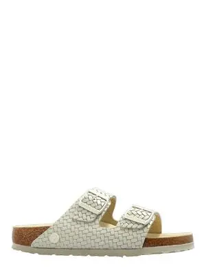 BIRKENSTOCK Arizona Rivet Logo Sandals - Nude