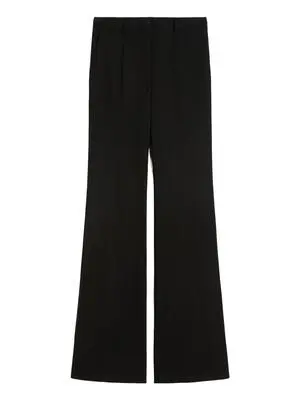 Sportmax Flared Casual Pants - Black