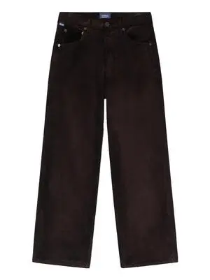 Citizens Of Humanity Delfina Velvet Jeans - Espresso