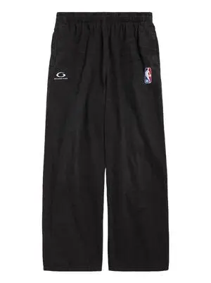 Balenciaga Nba Collaboration Pants In Lightweight - Black