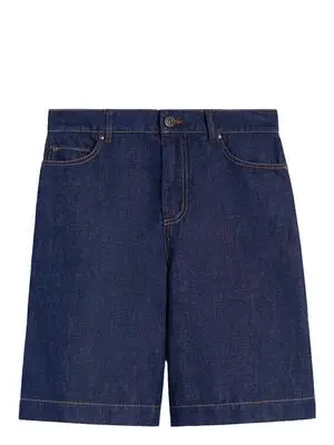 Max Mara Denim Shorts - Blue