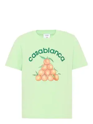 Casablanca Graphic Print T-shirt - Green