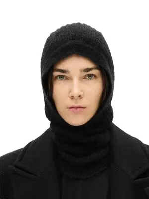 ANN DEMEULEMEESTER Knitted Hood