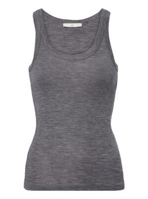 RÓHE Wool Jersey Tank Top - Gray