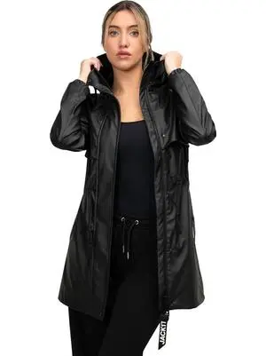JACK1T Aurora Cape Raincoat - Black