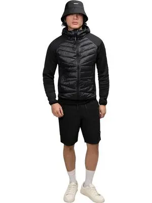 JACK1T Titan Hybrid Hooded Jacket - Black