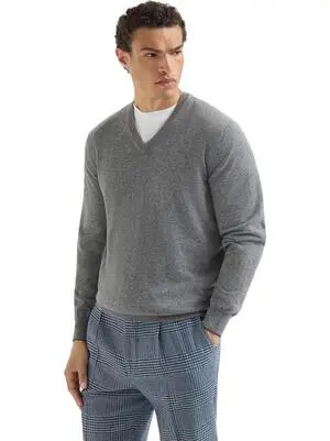 Brunello Cucinelli Cashmere Sweater - Dark Grey