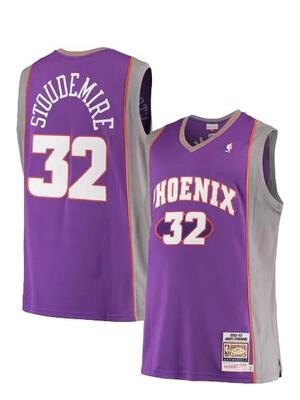 Mitchell & Ness Amar'e Stoudemire Phoenix Suns Hardwood Classics Authentic Jersey - Purple