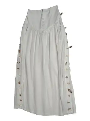 MUDA CLOTHING FZ LLC Ariel Maxi Skirt - White