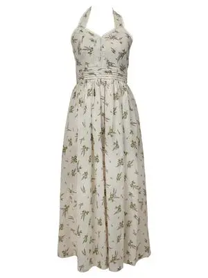 MUDA CLOTHING FZ LLC Debby Floral Maxi Dress - White