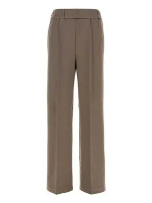 Moncler Stretch Nylon Blend Pants - Brown