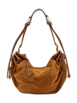 Isabel Marant Étoile Maia Suede Shoulder Bag - Brown