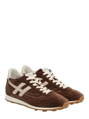 Hogan H699 Suede Sneakers - Brown