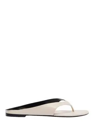 HERBERT LEVINE Herbert Levine Sunkissed Leather Thong Sandals