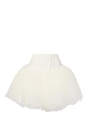 Simone Rocha Tulle Mini Skirt - White