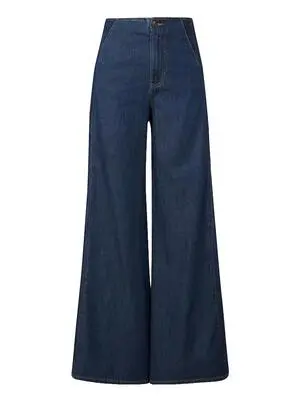 Veronica Beard Digby Wide-leg Jeans - Blue