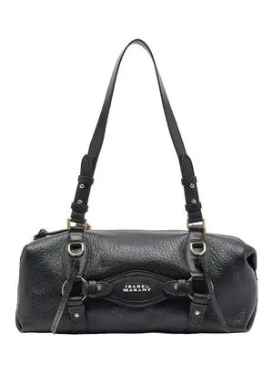 Isabel Marant Étoile Tilpa Mini Leather Shoulder Bag - Black