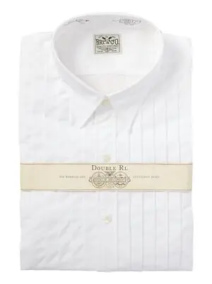 Ralph Lauren Slim Fit French Cuff Tuxedo Shirt - White