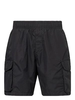 ARNE Parachute Cargo Cotton-blend Shorts - Black