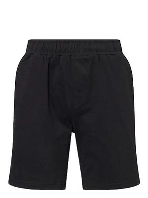 ARNE Relaxed-fit Cotton Drawstring Shorts - Black