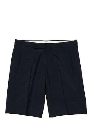 PRADA Prada Pressed Wool-Blend Bermuda Shorts