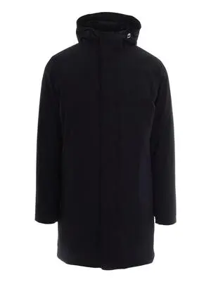 Herno Padded Coat With Hood - Blue