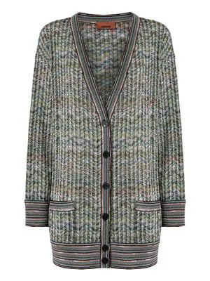 Missoni Sequined Blend Lamé Cardigan - Multicoloured
