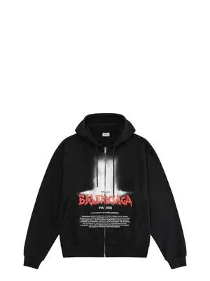 BALENCIAGA Balenciaga Oversized Zip-Up Jacket