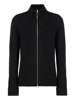 MAISON MARGIELA Maison Margiela Ribbed Zip-Front Cardigan